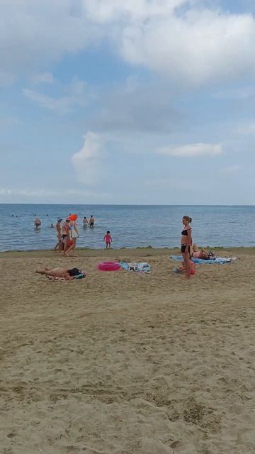 Анапа #анапа #пляжный #пляж #dronpdl #travel #море #август #beach