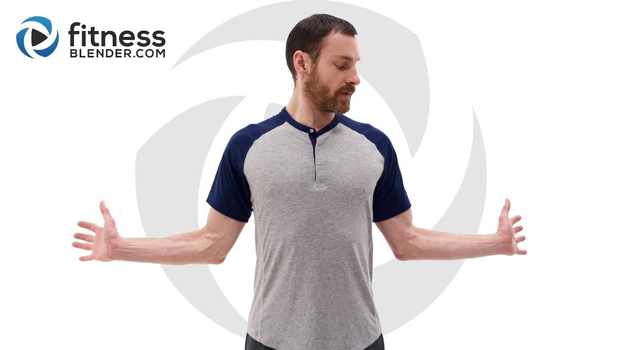 Fitness Blender - Active Upper Body Stretch Workout - PNF Stretch Routine for the Upper Body