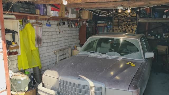 W116 тормоза, мотор печки, глушитель, устранение отсечки, ремонт проводки.