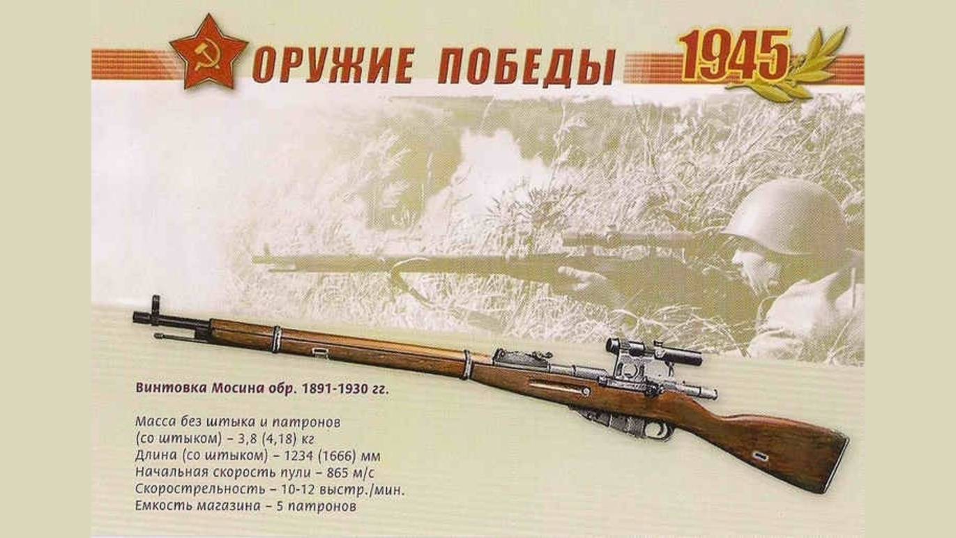 03 ОРУЖИЕ ПОБЕДЫ - Винтовка Мосина