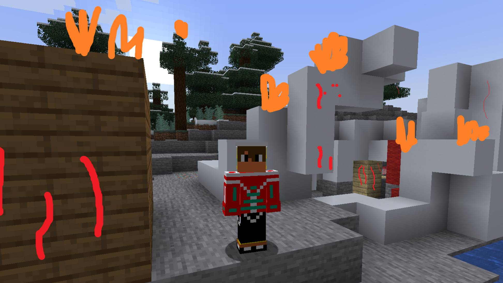 Как я выжил после падения самолёта в МАЙНКРАФТ