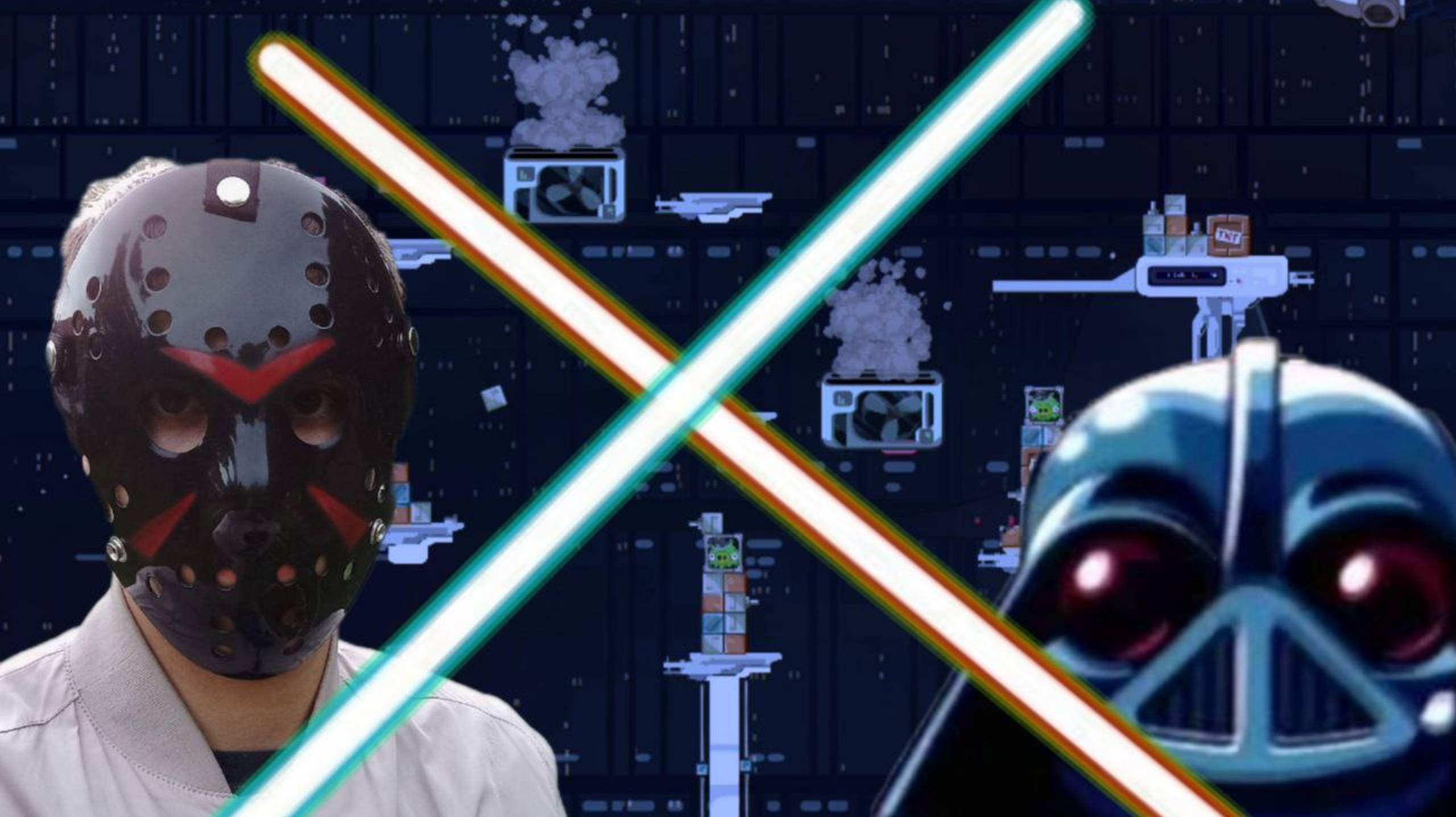 Дарт Вейдер вернулся! #4 Angry Birds Star Wars: сражение в воздушном городе.