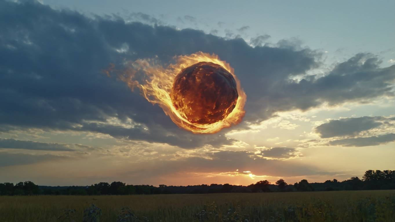 Вот так вторгаются на территорию России в частности в Тюмень неопознанные воздушные объекты