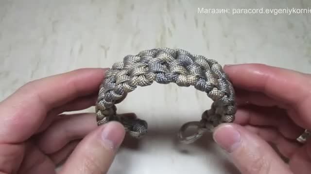 Быстрорасплетающийся браслет из паракорда(360P)