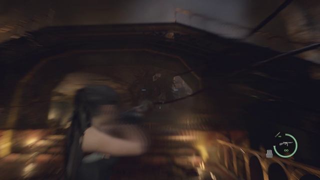 Resident Evil 4 Remake Приключение Клэр Часовая Башня Босс Ромашка #20