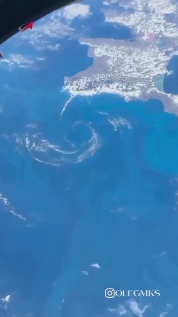 Вид на Черное море с МКС 🌍❤️💪👍