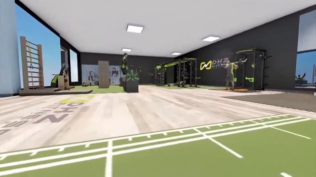 DHZ Fitness Gymdesigner Plate Loaded