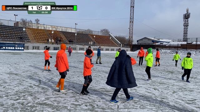 ЦРС Локомотив - ФК Иркутск 2014 15.02.25
