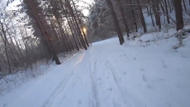 6 декабря 2020. Туймазы. Лыжная трасса.