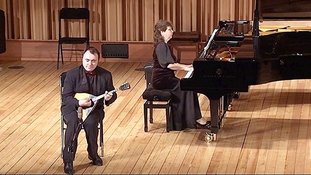 Цыганков Концерт-симфония IV часть "Праздник" Исп. Дмитрий Жердев (балалайка), Елена Шмырёва (ф-но)