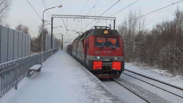 Понтонная. Контейнерный на Волховстрой под 2ЭС4К