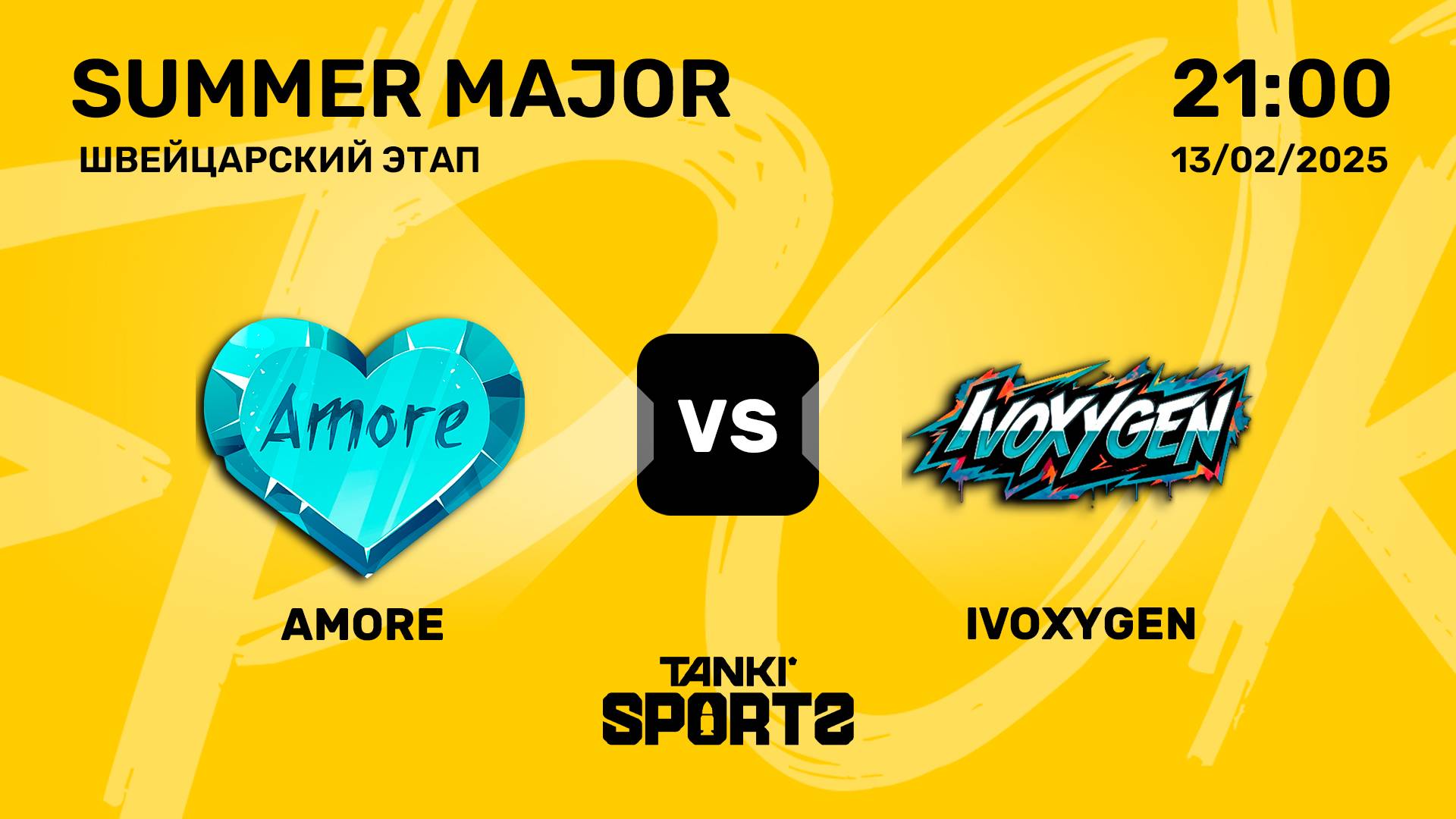 AMORE VS IVOXYGEN |SUMMER MAJOR | RANKINGS I | 13.02.2025