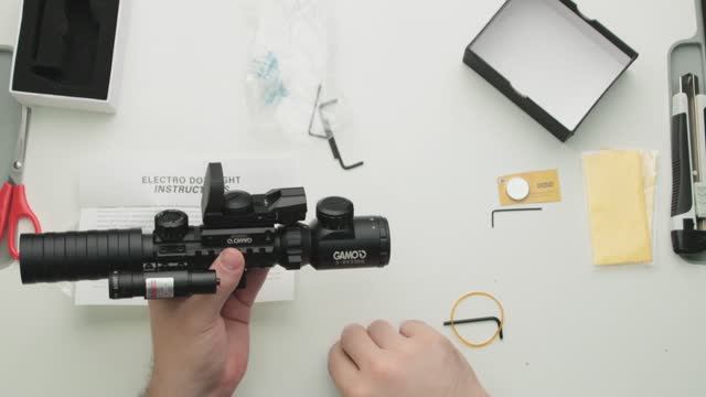 Прицел оптический GAMO Goodhunt Rushunt 3-9x32 EG пикатини вивер Оптика Коллиматор ЛЦУ 3 в 1