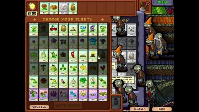 Plants vs zombies №40 необычная анимация игры