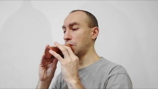 Окарина Сосновая в ключе F (рыжий) | Ocarina Pine in the key F (orange)