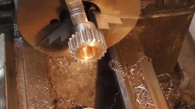 Спаренная шестерня 2 часть