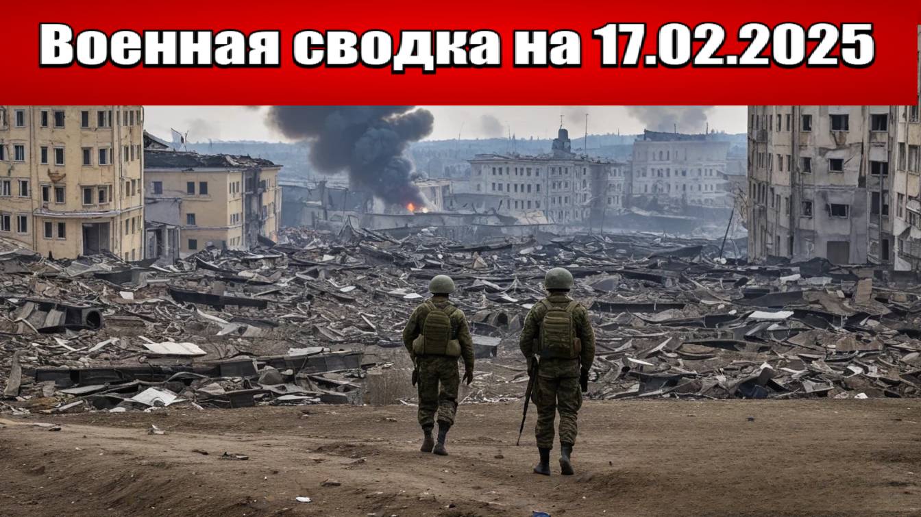 «ВСУ отходят из Часов Яра. ВС РФ атакуют по всем фронтам!»: Военная сводка с фронта СВО 17.02.2025