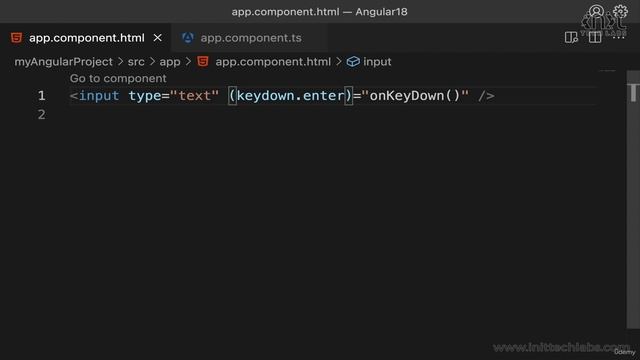 13 -Binding keyboard events