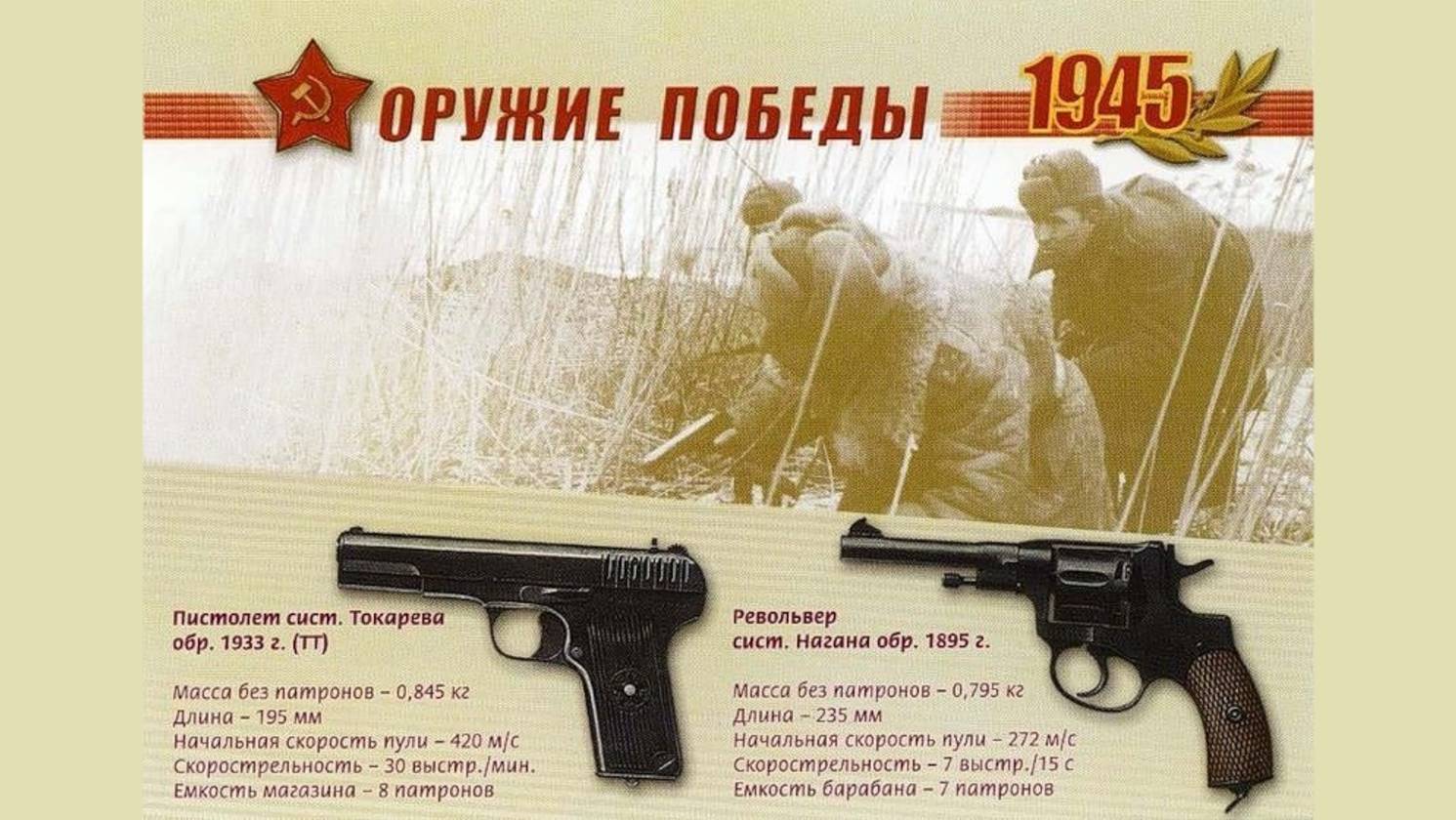 04 ОРУЖИЕ ПОБЕДЫ - Наган и ТТ