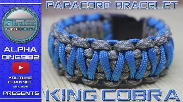 How To Make Paracord Bracelet King Cobra Urban(360P)