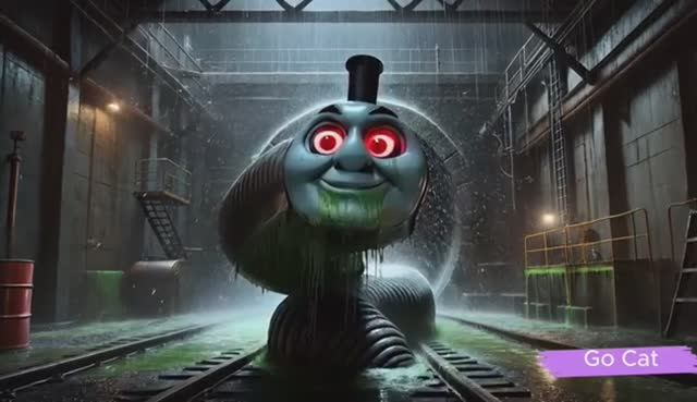 Жуткий паровозик Томас THOMAS.EXE  The Destruction Of Thomas  Story of Transformation (uu)
