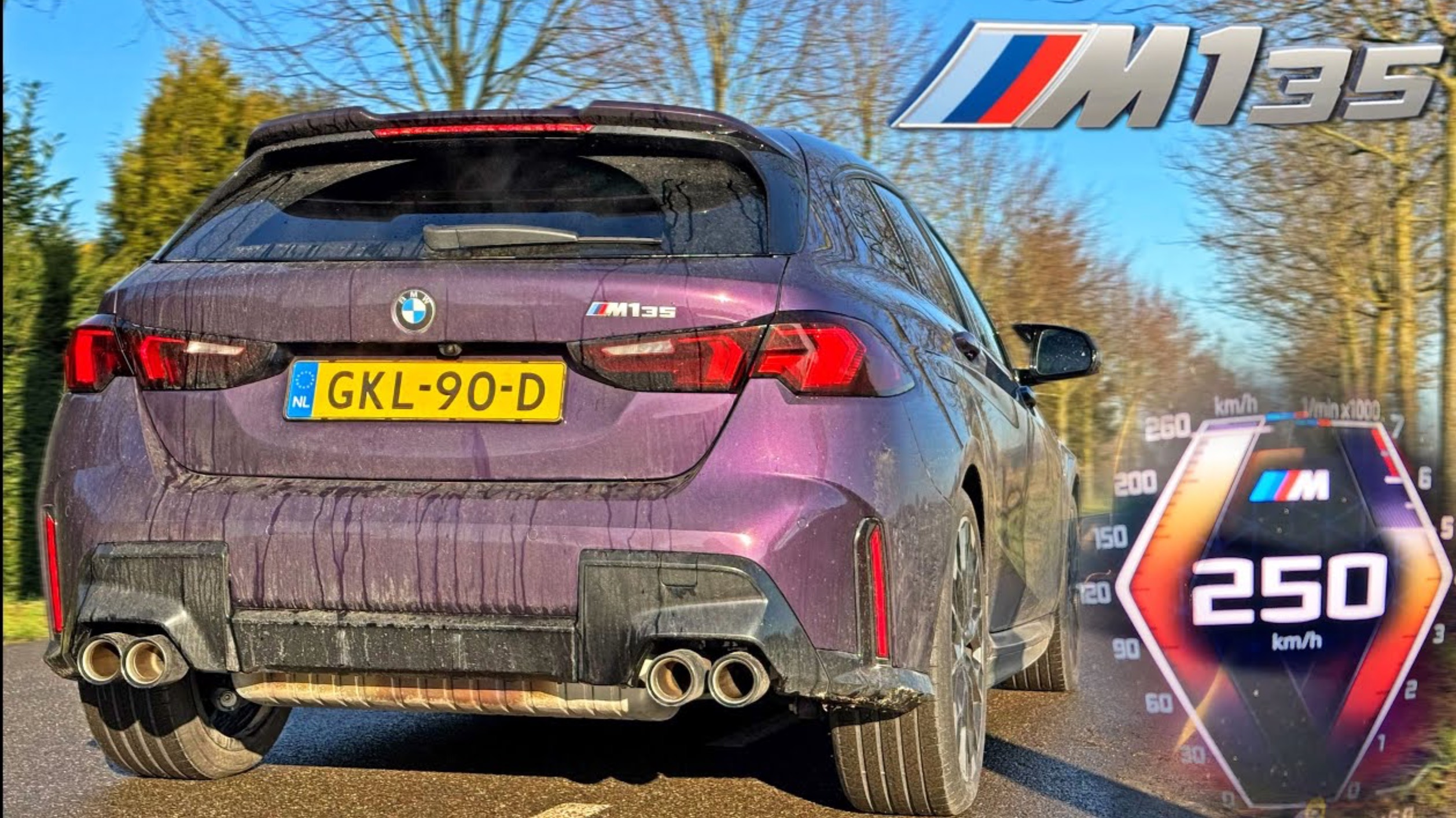 2025 BMW M135 F70 | 0-100 100-200 КМ/Ч ЗВУК и МАКСИМАЛЬНАЯ СКОРОСТЬ на АВТОБАНЕ AutoTopNL