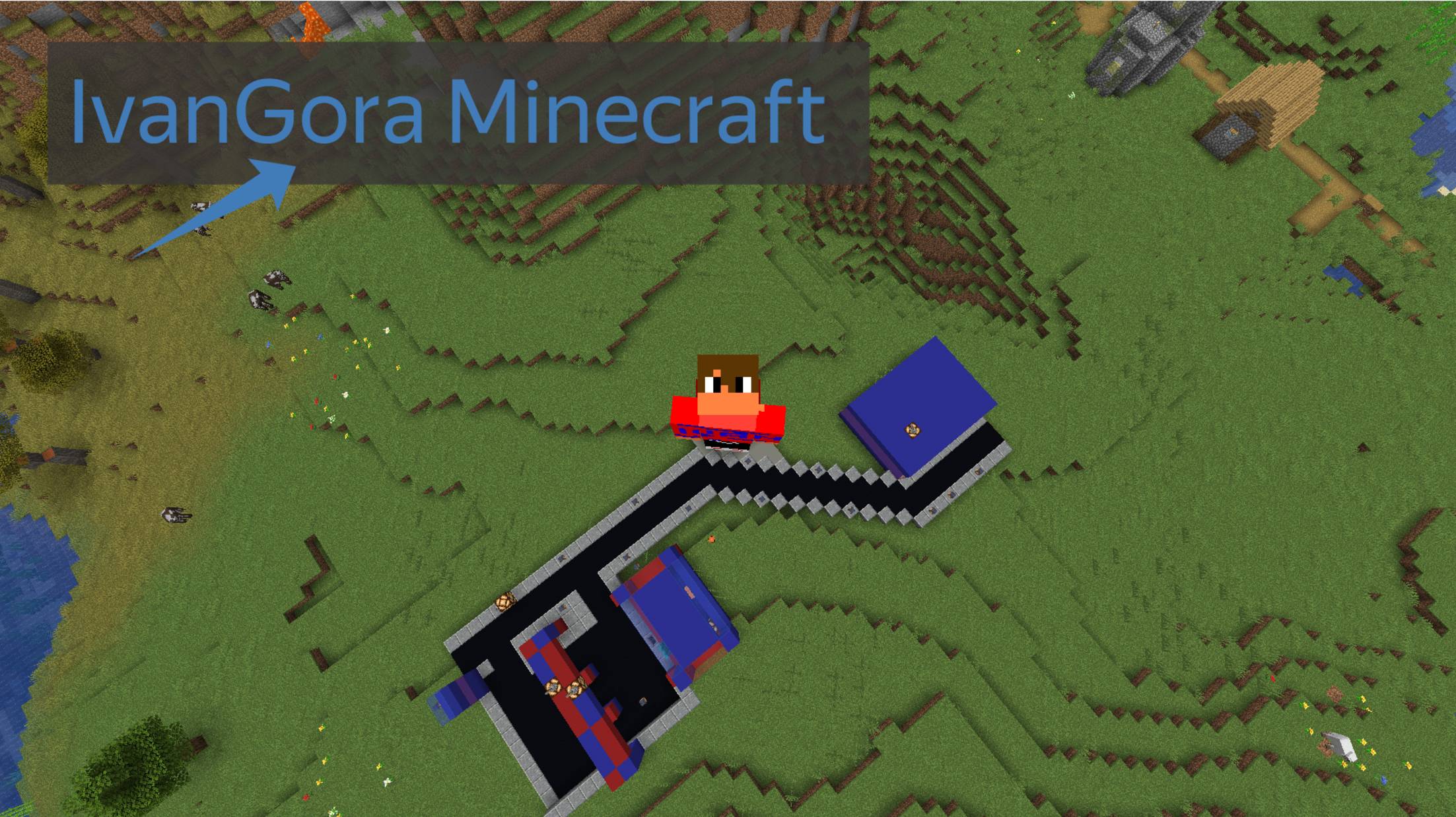 Челлендж №1. Выполни все задания бабушки в Майнкрафте. Часть 1. IvanGora Minecraft