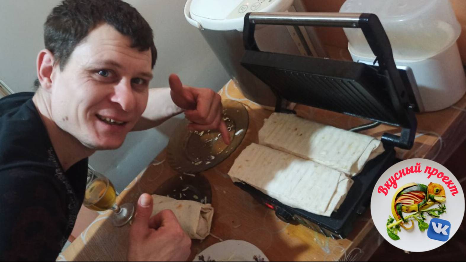 Готовим сырную шаурму !)) Рецепт от подписчика) Вкусный проект)