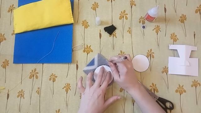 Мастер - класс _Пенал из фетра_. Екатерина Белолипецкая, детская библиотека №15