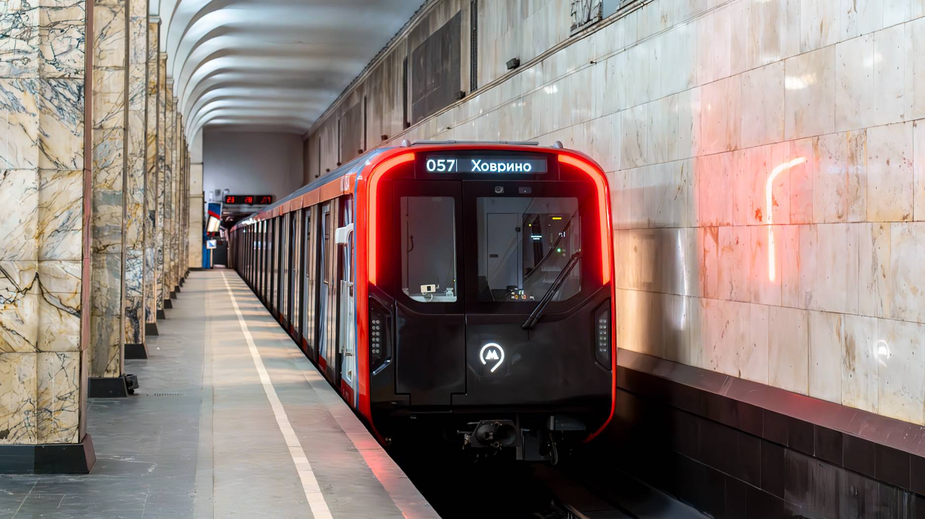 Состав 81-775.2 отправляется со станции Новокузнецкая (14.02.2025)