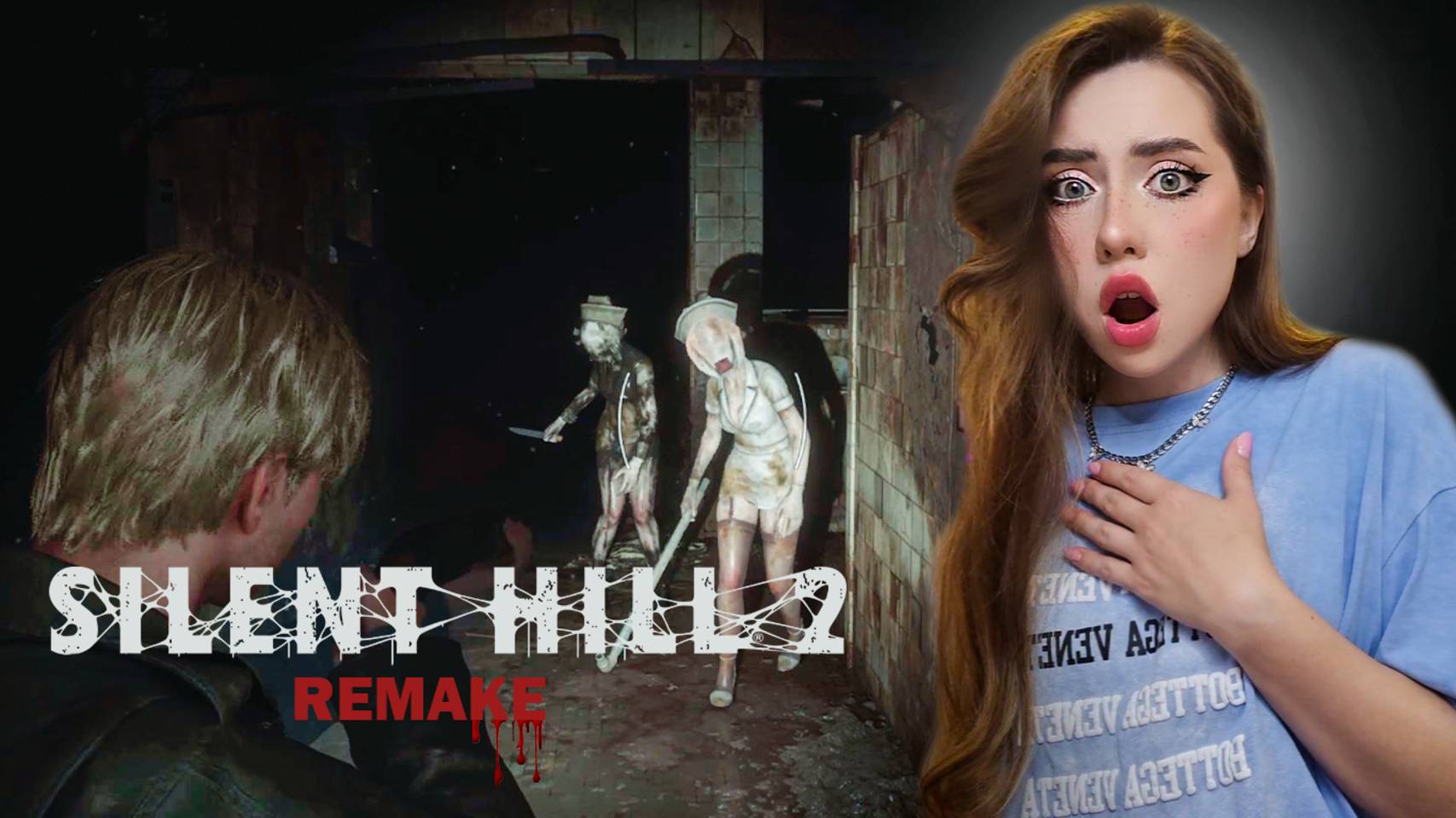СНОВА ВСЕ САМОЕ ПЛОХОЕ ПРОИСХОДИТ В ТУАЛЕТЕ! ➤ Silent Hill 2 Remake #19