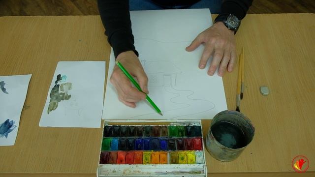 АРХИТЕКТУРА В ПЕЙЗАЖЕ | ПЕЙЗАЖ. ОСНОВЫ АРХИТЕКТУРЫ | СТУДИЯ ИЗОБРАЗИТЕЛЬНОГО ИСКУССТВА «АЛЬТАИР»