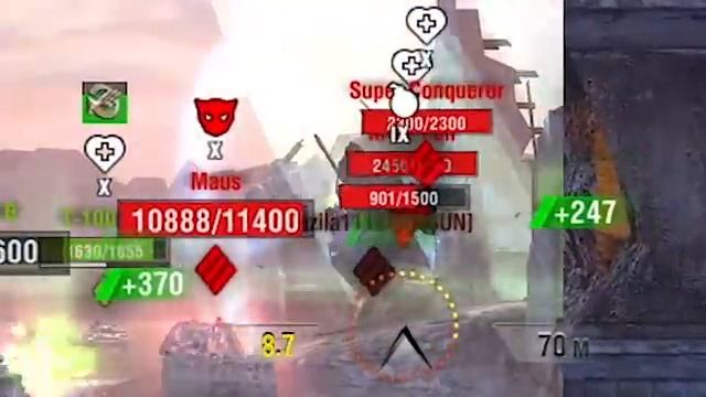 T95 WOT BLITZ. BIG BOSS EXE.