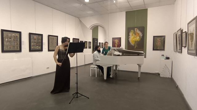 02 С. Франк. Соната для скрипки и фортепиано части 3 и 4. Екатерина Кириллова , Александр Звонов .