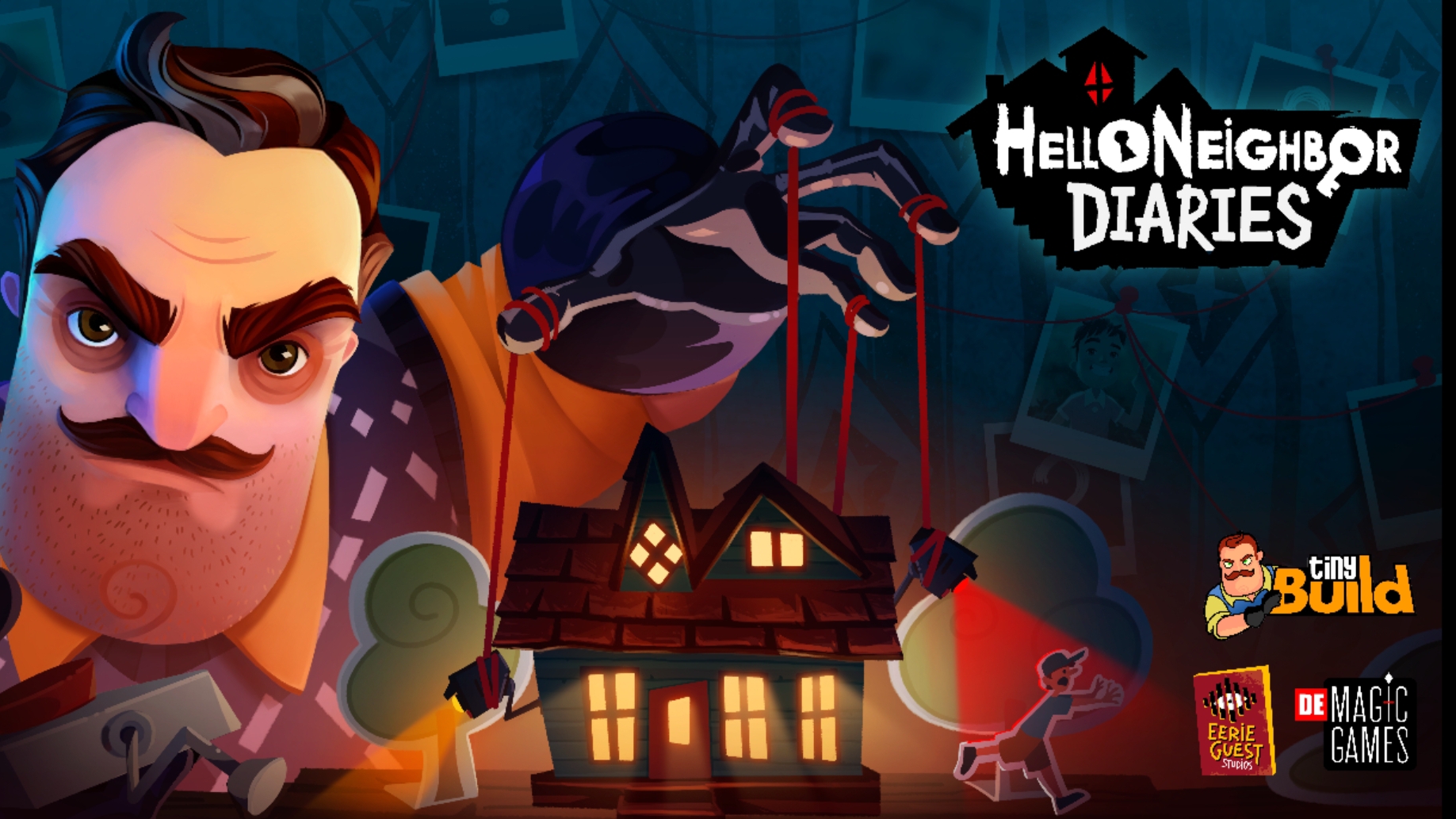 я прошёл четыре уровня в hello neighbor Diaries
