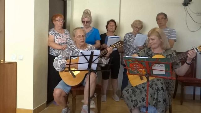 "Наполним музыкой сердца". Ю.Визбор. Кавер-версия клуба гитаристов "Живые струны"