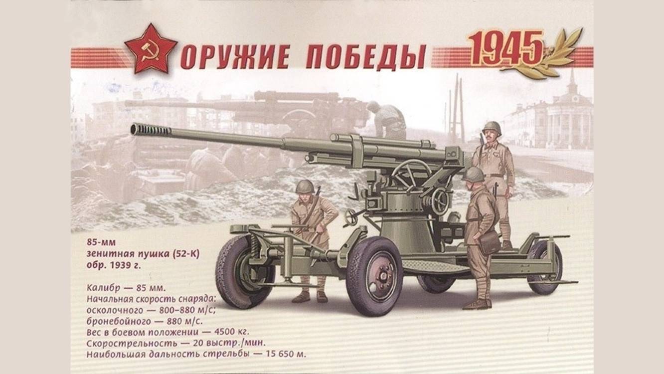 09 ОРУЖИЕ ПОБЕДЫ - Зенитные орудия