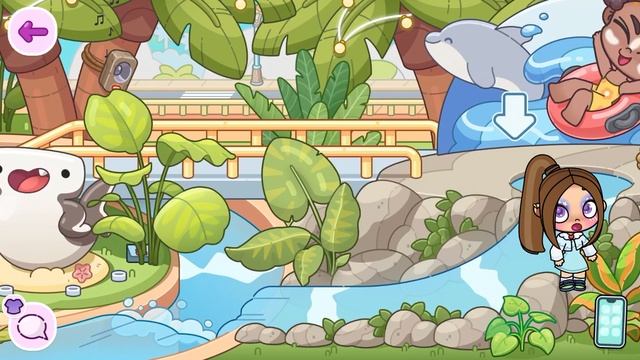 Настя в своем мире в Avatar World