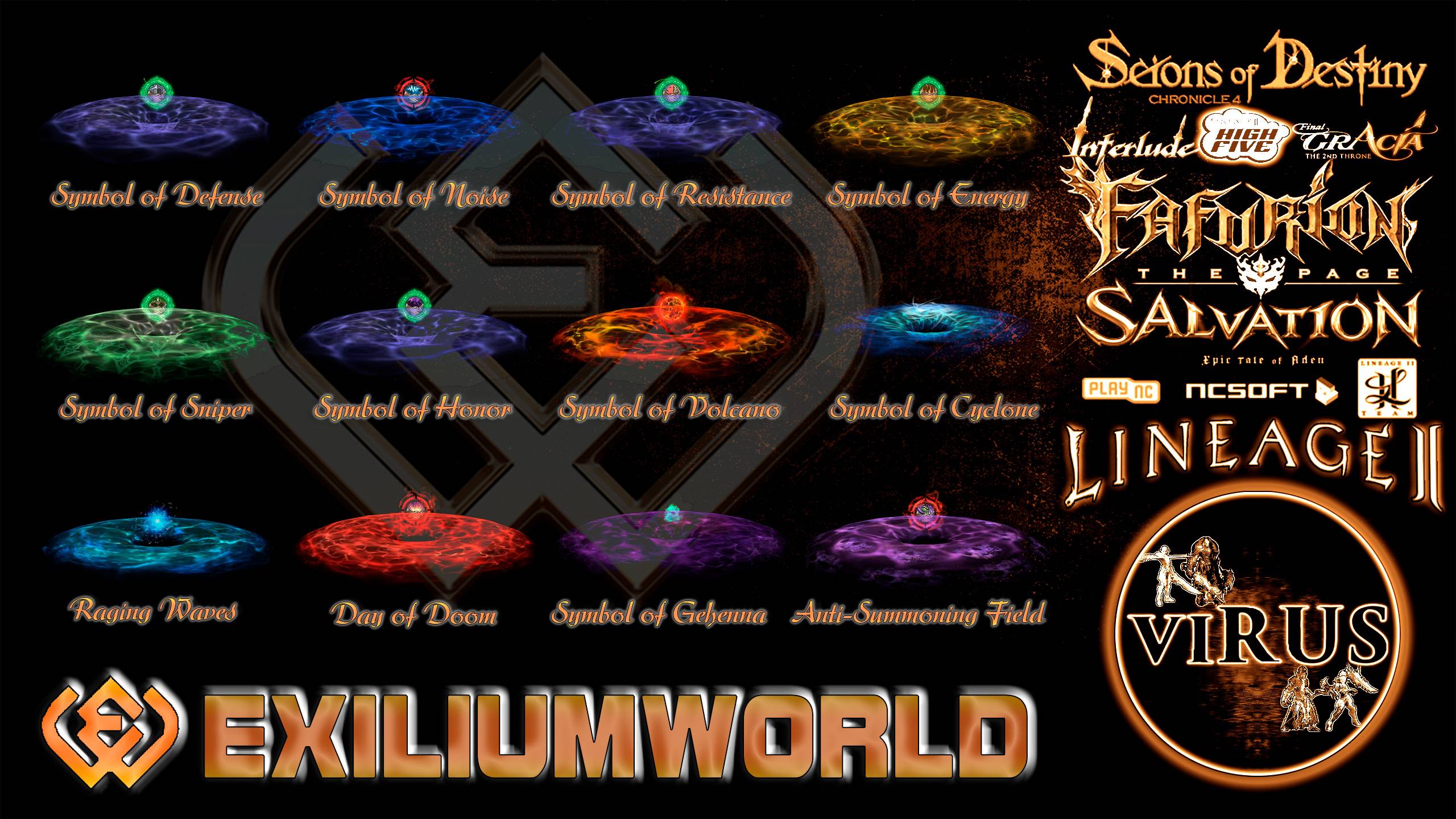 New Skill Animations. LINEAGE II-FAFURION. For the www.ExiliumWorld.Com Server ◄√i®uS►