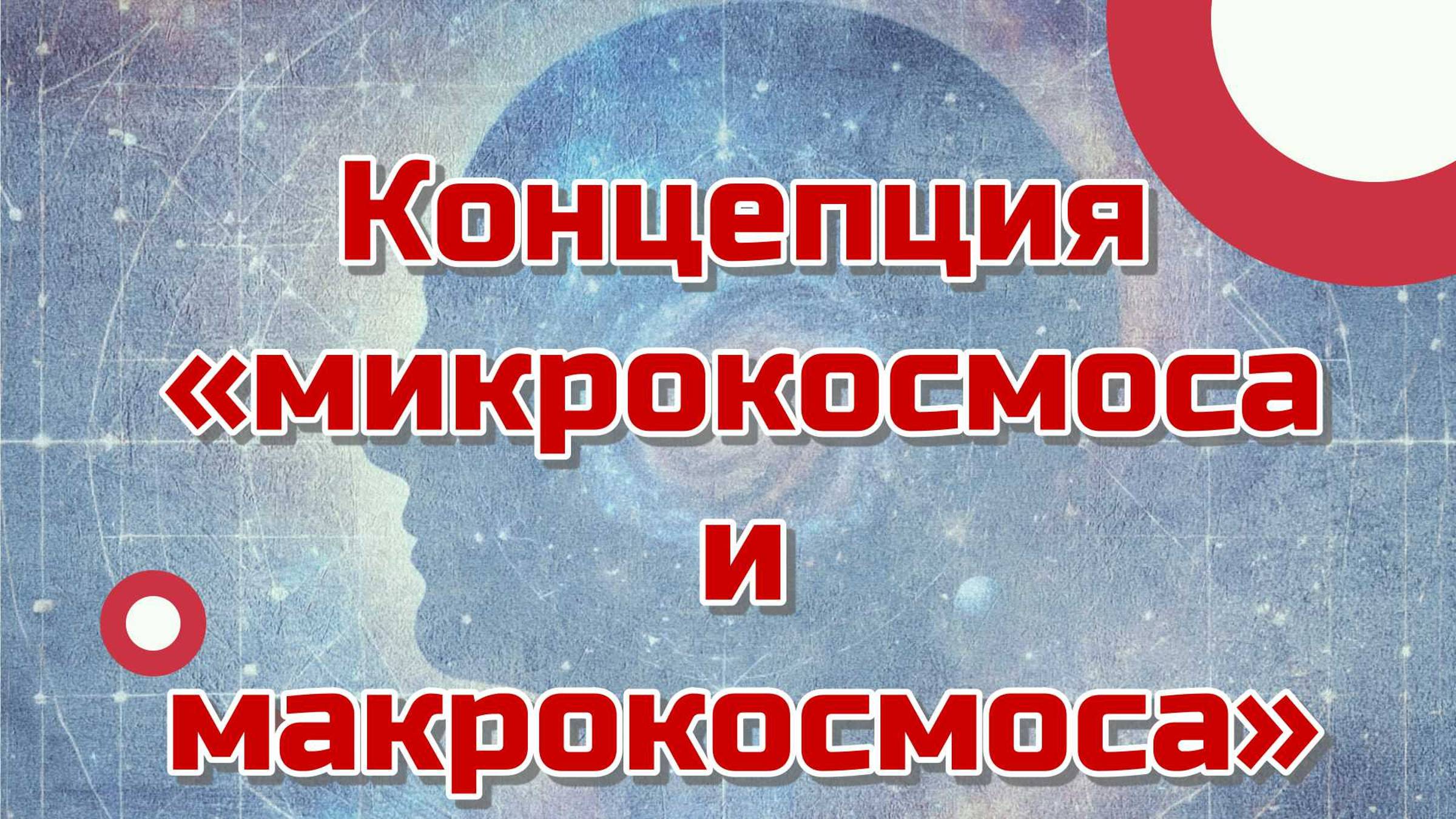 Концепция «микрокосмоса и макрокосмоса»