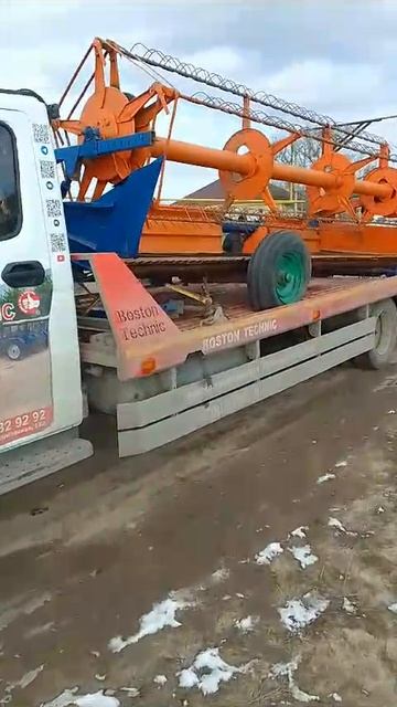 Доставили жатку ЖВП - 4.9 в Волгоградскую область, Boston Logistic