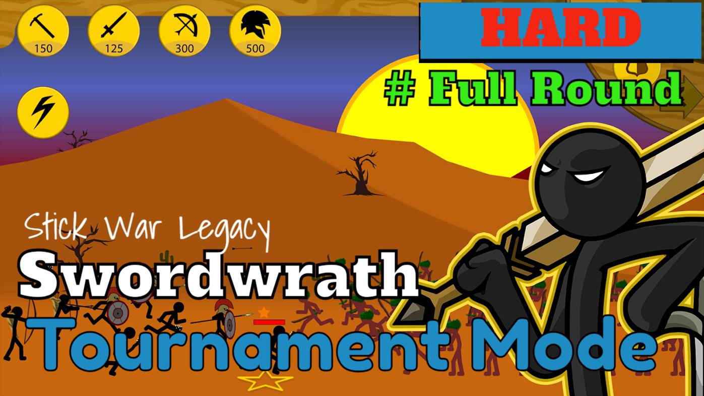 Tournament Mode | Hard | Swordwrath {Full Round}