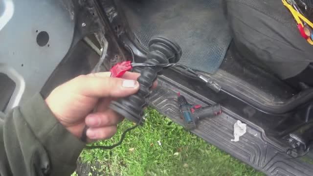 Замена гофр на двери УАЗ Патриот