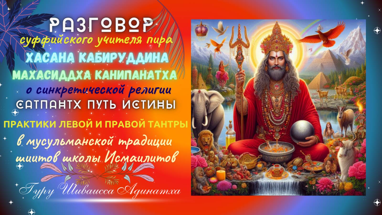 Разговор суффийского учителя пира Хасана Кабируддина и  махасиддха Канипанатха