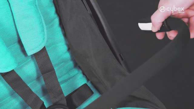 Как отсоединить бампер коляски Libelle CYBEX