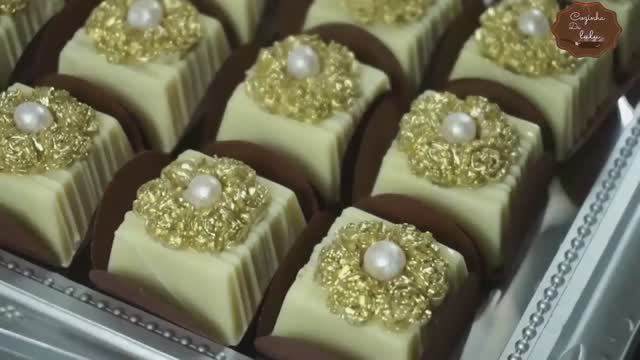 Конфеты из белого шоколада с ананасом😋 Это идеальное сочетание