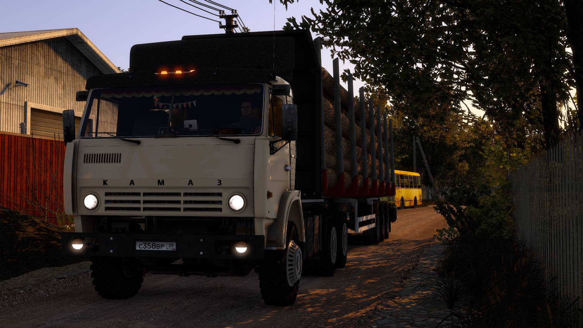 ПО РОССИИ НА КАМАЗЕ #4 |РЕЙС  МЕДВЕЖЬЕГОРСК - КЕМЬ | Euro Truck Simulator 2