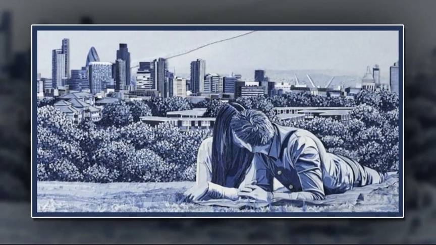 КАРТИНЫ ИЗ ДЖИНСОВОЙ ТКАНИ. ЛОСКУТНОЕ ШИТЬЁ ОТ DENIMU