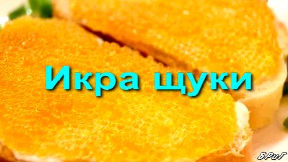 Правильная засолка щучьей икры. Сухой посол.