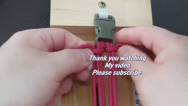 Paracord knot start 3 basic settings 2 4 6 strand easy free tutorial